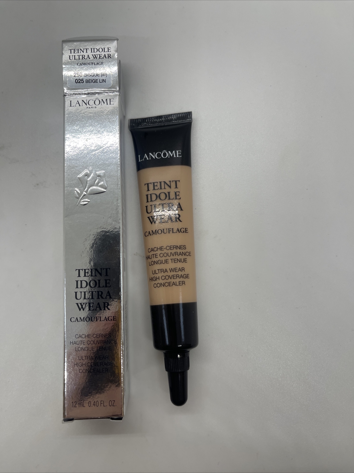 BNIB Lancome Teint Idole Ultra Wear High Coverage Concealer ~ 250 ...