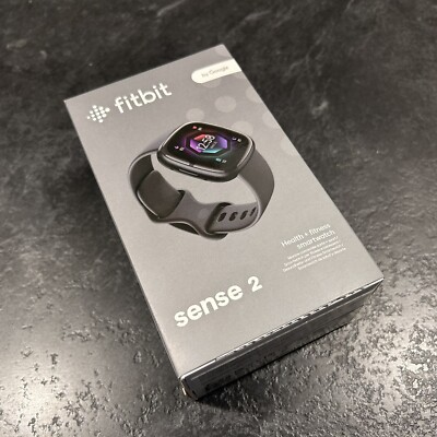 Fitbit Sense 2 Health and Fitness Smartwatch 41mm (FB521) Graphite ...