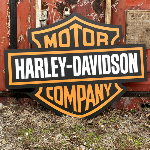 36in Harley Davidson Motorcycles Vintage Style Repop Sign | eBay