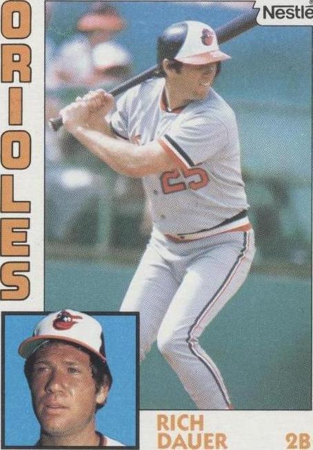 1984 Topps - Rich Dauer #723 Nestlé for sale online | eBay