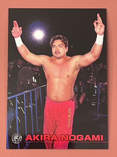 1998 Bandai New Japan Pro Wrestling Card - Akira Nogami #36 | eBay