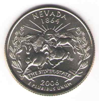 US. 2006-D. NV. Nevada Statehood (1864) Quarter. Uncirculated. | eBay