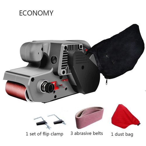 HBS76B Electric Woodworking Portable Flat-Bottom Sanding Machine Dust ...