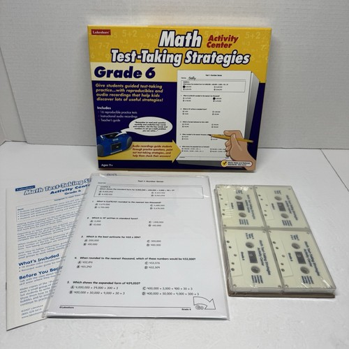 Lakeshore Math Test-Taking Strategies Grade 6 Practice Test ...