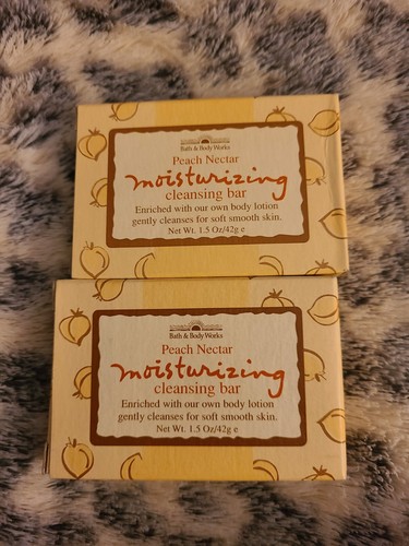 Vintage Bath And Body Works Peach Nectar Bar Soap Lot 1.5 Ounce | eBay