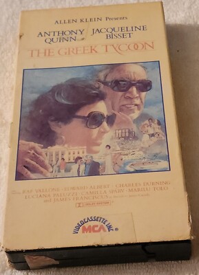 The Greek Tycoon VHS Anthony Quinn , Jacqueline bissett Rare oop | eBay