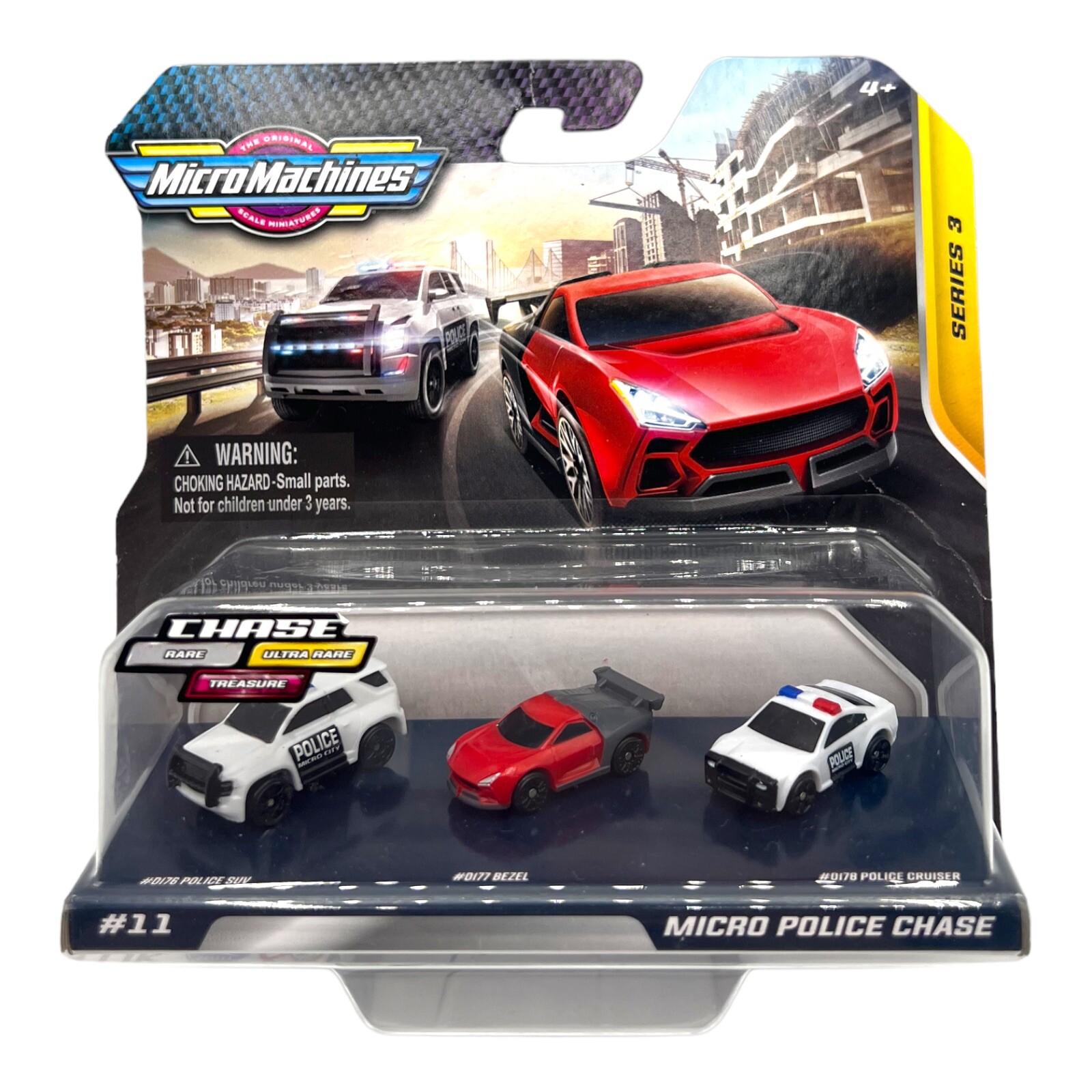 Micro Machines Police Chase #11 Series 3 Starter Pack Suv, Bezel ...
