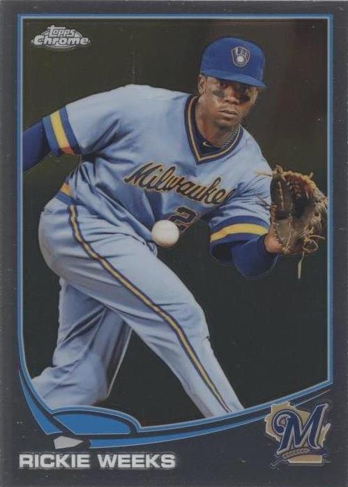 2013 Topps Chrome - Rickie Weeks #108 for sale online | eBay