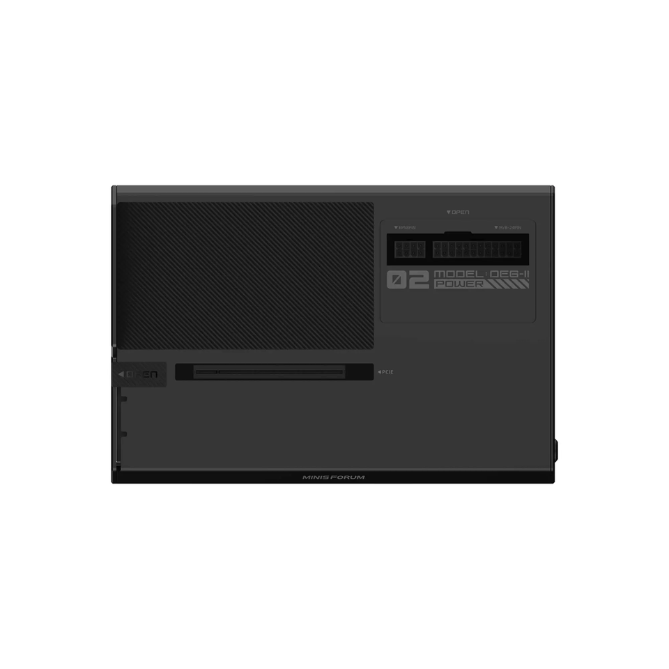 MINISFORUM DEG2 OCuLink eGPU Dock Hub TB 5 USB 4 V2 80 Gbps DEG 2 II ...