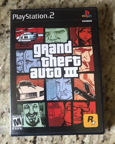 GTA 3 Grand Theft Auto III (PlayStation 2, PS2) Complete With Manual ...