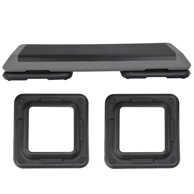 Fitness Aerobic Step 43" Club Cardio Adjust Exercise Stepper Workout w ...