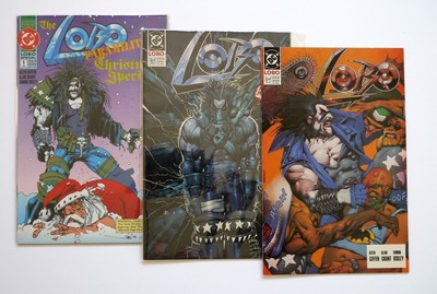 Lobo. Two comics from original mini-series and Christmas special. | eBay