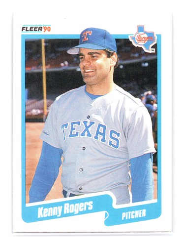 1990 Fleer Baseball #311 Kenny Rogers Texas Rangers | eBay