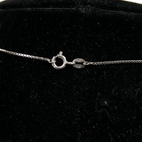 Silver Peter Stone Signed Sterling 925 PSCL Tiny Fish Pendant Charm Necklace | eBay