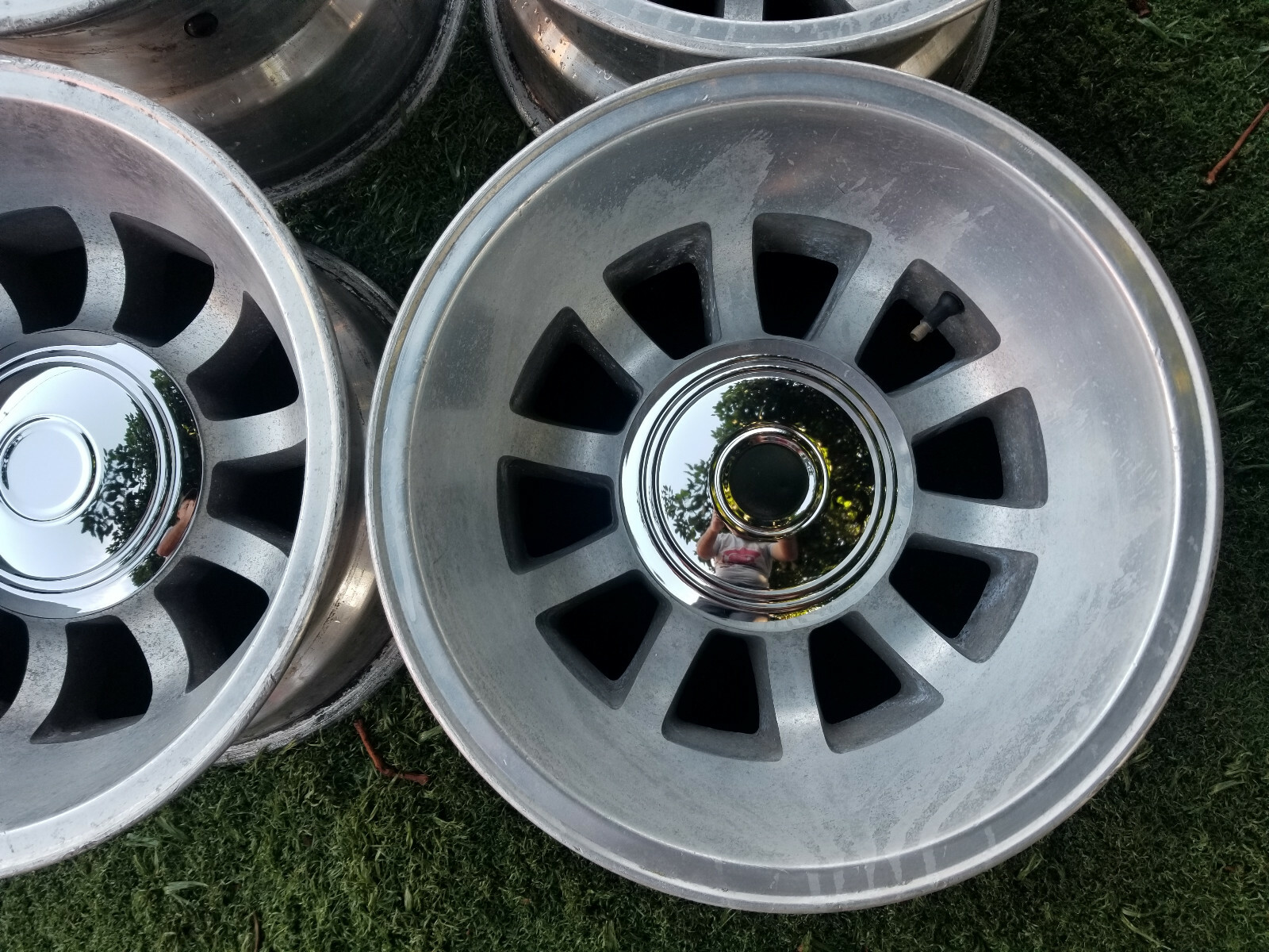 Western 15x10 Turbine Bullet wheels 5x5 rims Appliance ET Hurricane ...