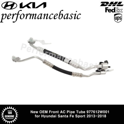 New OEM Front AC Pipe Tube 977612W001 for Hyundai Santa Fe Sport 2013 ...