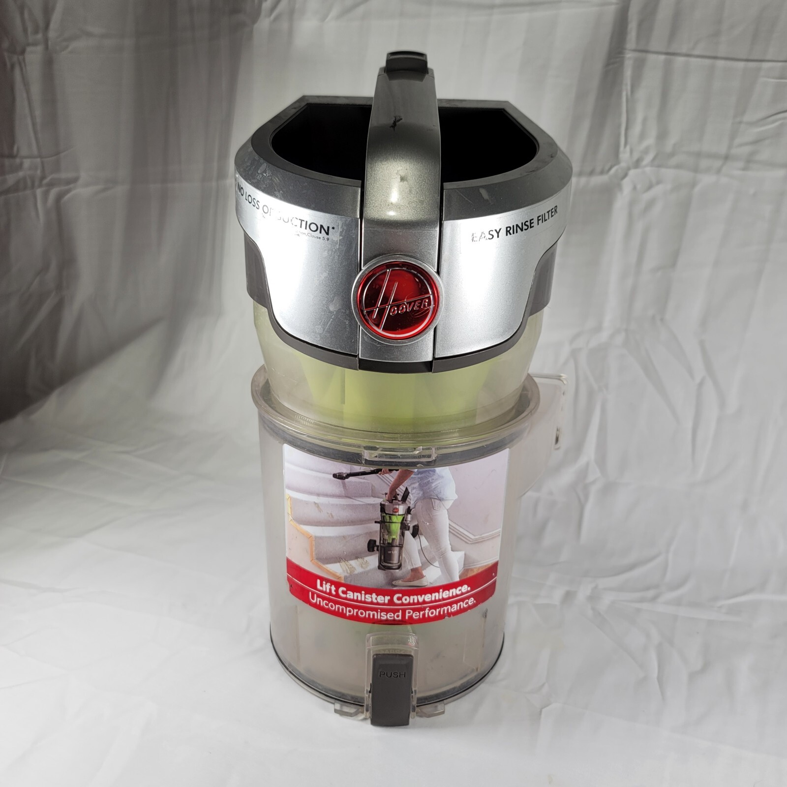 Hoover Air Lift Deluxe Pet UH72511 Dirt Dust Cup Canister Tank Bin | eBay