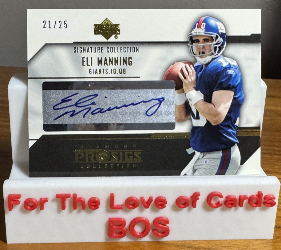 Eli Manning | Autographed Football Memorabilia & NFL Merchandise