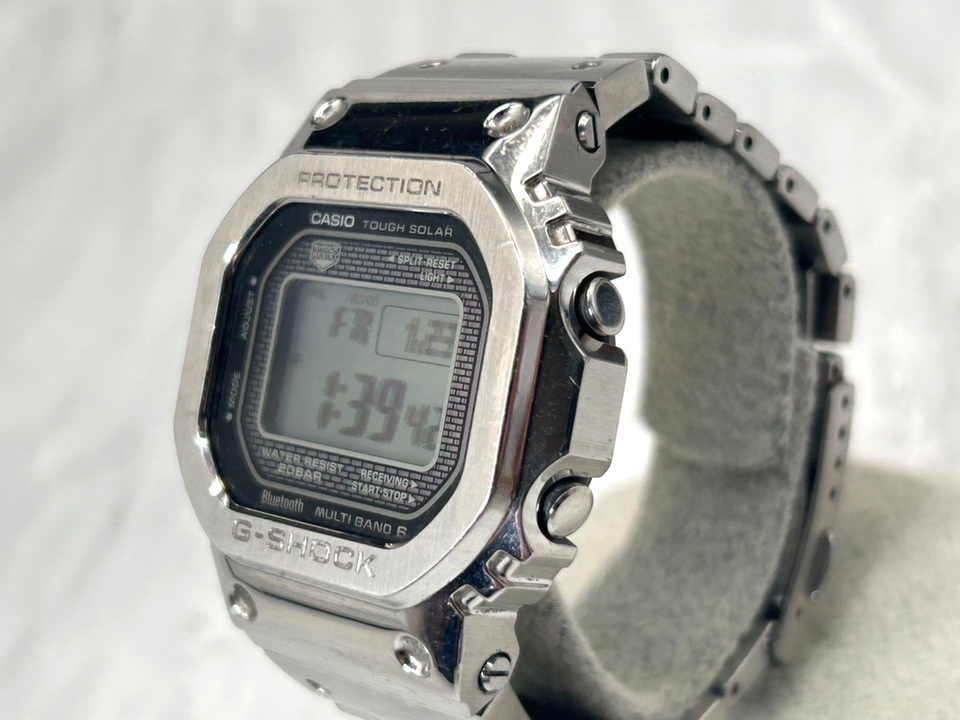 [Exc+5] 1 DAY SHIP CASIO G-SHOCK GMW-B5000-1JF Full Metal Bluetooth ...