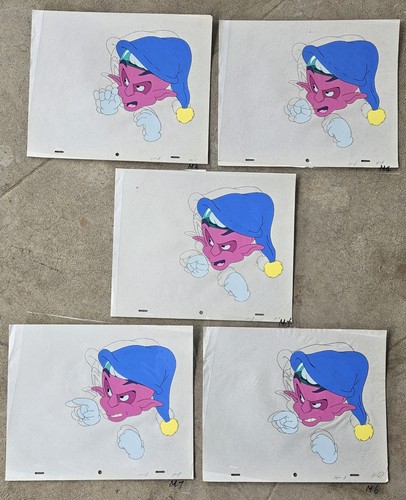 RARE 1990-1991 WIDGET THE WORLD WATCHER ANIMATED PRODUCTION CEL CARTOON ...