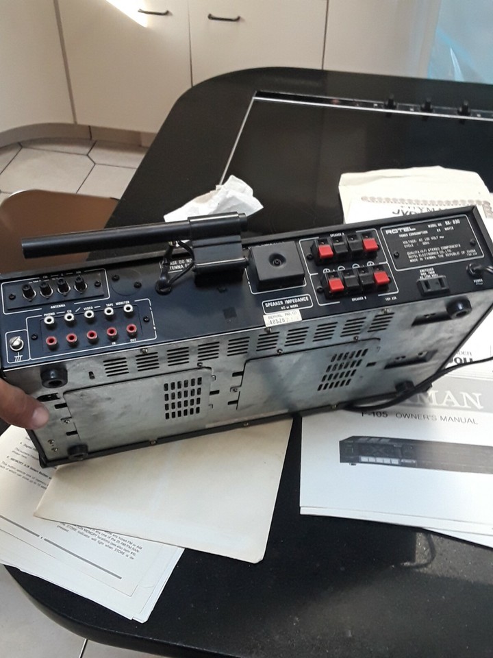 ROTEL RX-830 (1984) Japan Vintage Stereo Amplifier Receiver | eBay