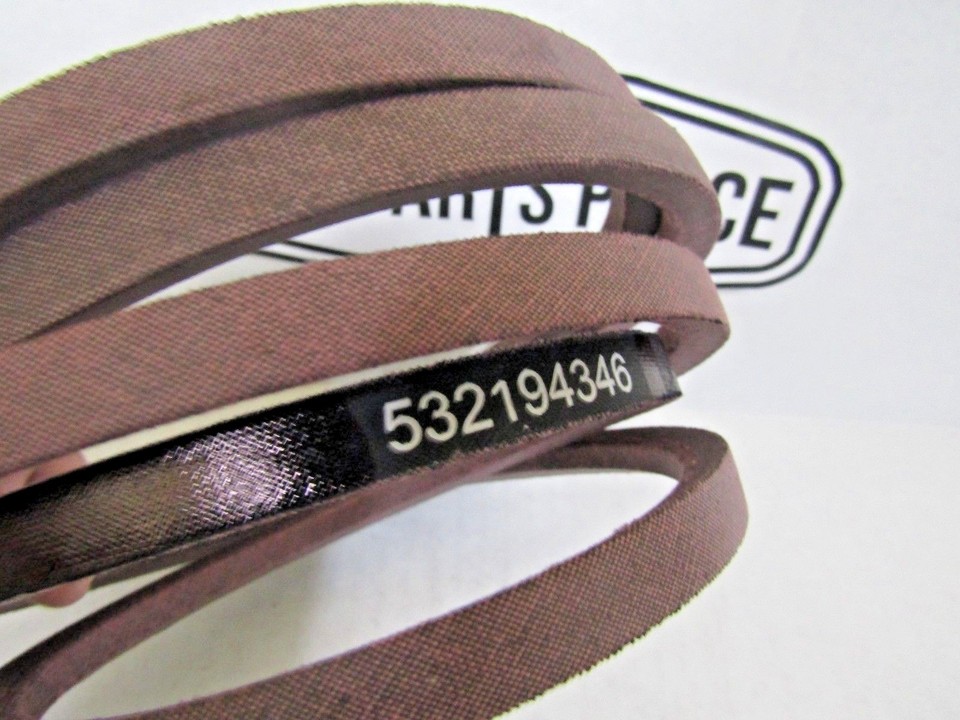 NEW OEM SPEC DRIVE BELT AYP HUSQVARNA 532194346 194346 LT154 LT1597 ...