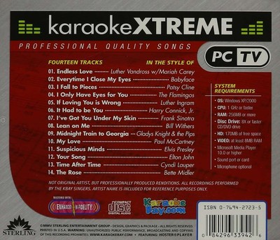 PICKUP ONLY 30 NEW CDs KARAOKE Most Requested Love Songs (1 title only ...