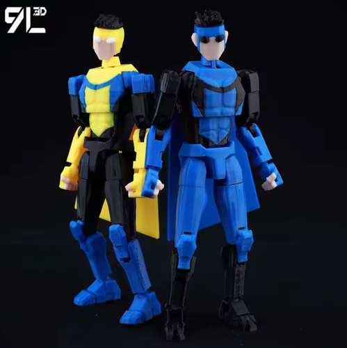 invincible action figure - Action Figure 3D Printed Anime Model Multi ...