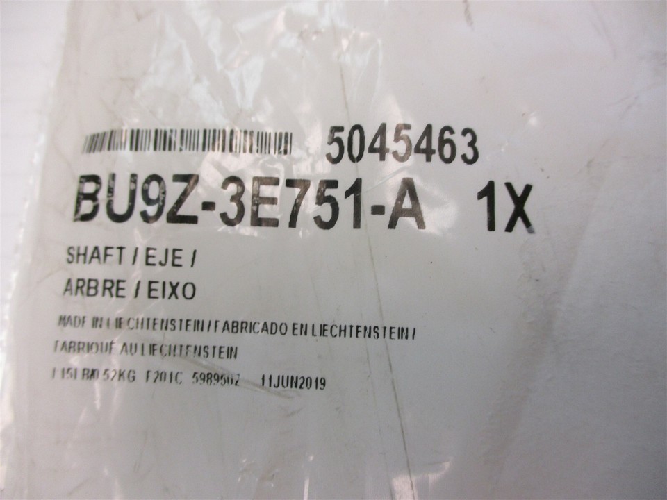 BU9Z-3E751-A NEW OEM FORD MOTORCRAFT INTERMEDIATE STEERING SHAFT | eBay