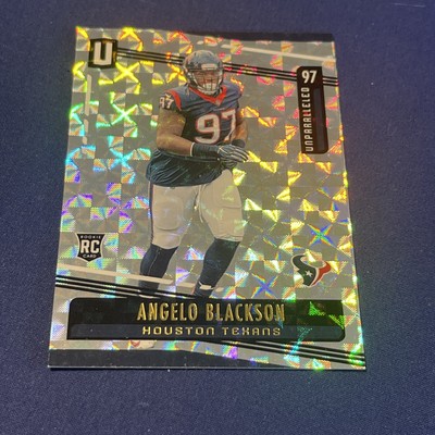 2019 Panini Unparalleled Angelo Blackson HYPER PARALLEL RC #12/25 | eBay