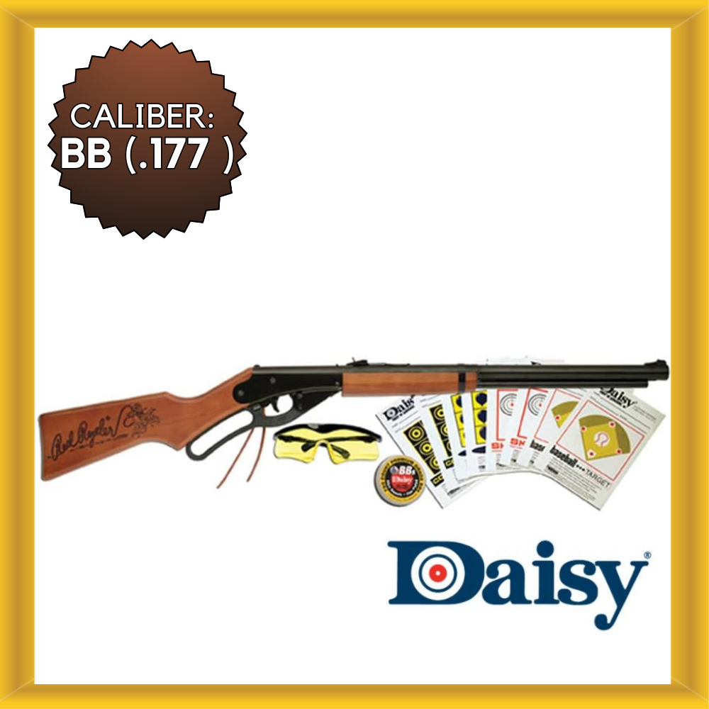Daisy .177 cal BB 350 FPS Veolocity 35.4 Inch Red Ryder BB Rifle Kit | eBay