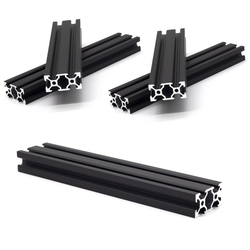 5PK 2040 Aluminum Extrusion V Slot Extruded Linear Rail For CNC 3D ...