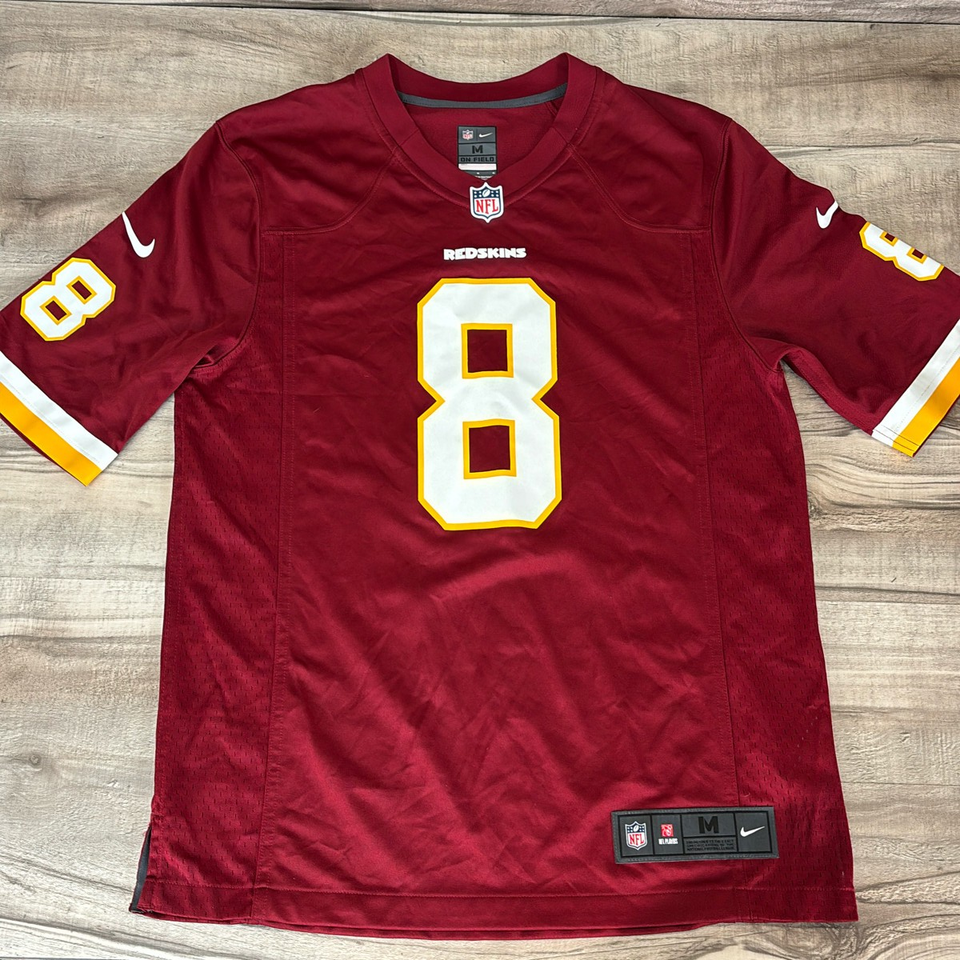 Nike NFL On Field Washington Redskins Kirk Cousins #8 Jersey Men Medium | eBay