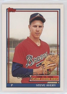 1990-91 Topps Major League Debut 1990 Box Set Steve Avery #6 | eBay