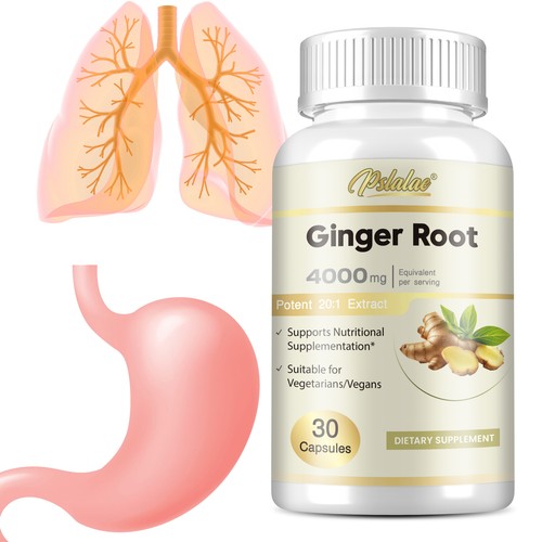 Ginger Root 4000mg-Digestive Health,Joint Pain Relief,Highest Potency ...