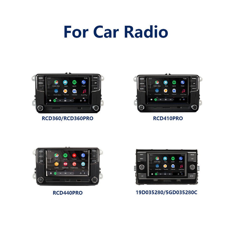 For VW RCD360 RCD440 RCD410 280C MIB Car Radio Knob Button Turn Knob ...