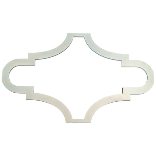 MOROCCAN Tiles for WALL ART PANELS 8 Pieces 13X21 White Fretwork BUILD ...