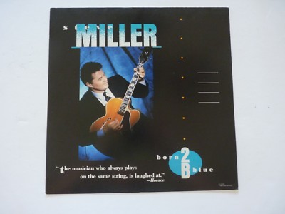 Steve Miller Born 2B Blue LP Record Photo Flat 12x12 Poster | eBay