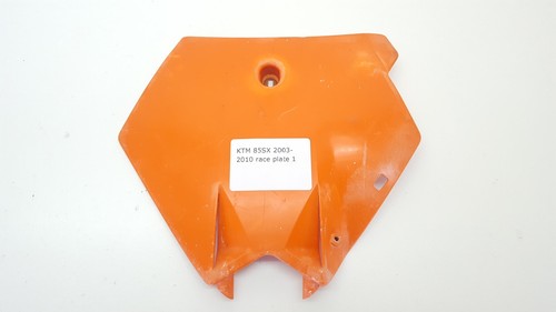 Front Number Race Plate KTM 85SX 2003-2010 | eBay Australia