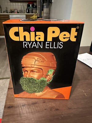 RYAN ELLIS PHILADELPHIA FLYERS 2022 GROW A BEARD CHIA PET HEAD SGA | eBay