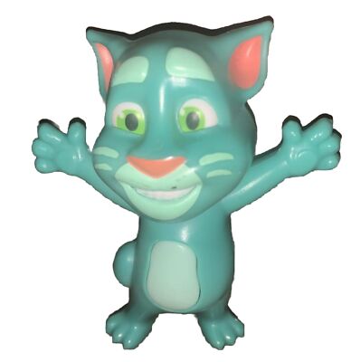 My Talking Tom McDonalds No Sound 4” ACTION FIGURE PLASTIC HOLLOW TOY ...