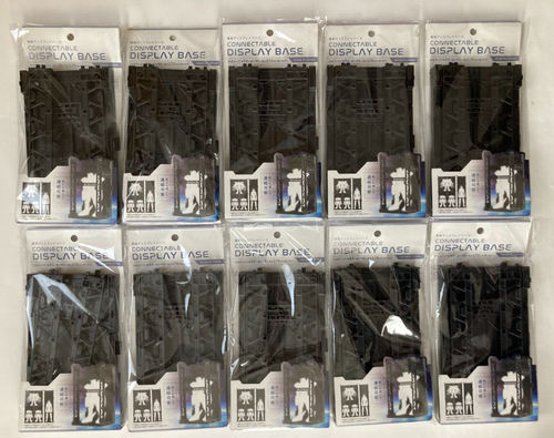 Daiso Connectable Display Base Set of 10 H:170mm Yamada Gundam JAPAN ...