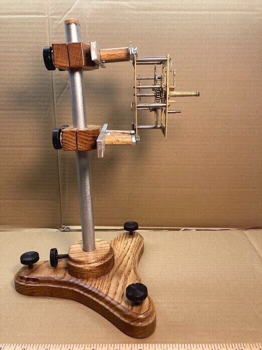 Clockmaker's Clock Movement Test Repair Stand | eBay