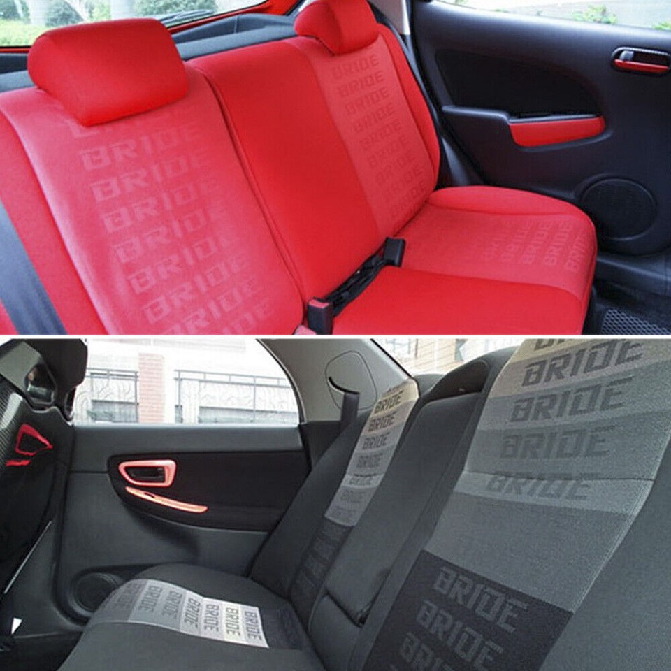 All Color JDM Bride/Recaro Interior Racing Car Seats Cover Fabric Cloth ...