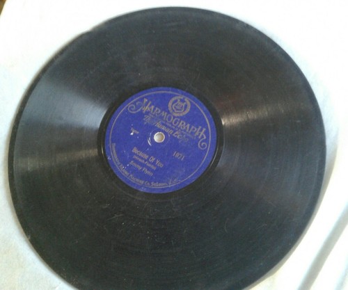 JIMMY FLYNN 78 Because of You / Mighty Blue 1925 Harmograph The Human ...