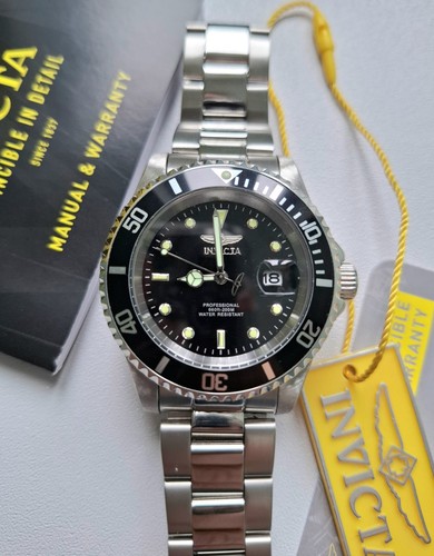 Invicta Pro Diver Men's Quartz Watch Stainless Steel 26970, 40mm | eBay UK
