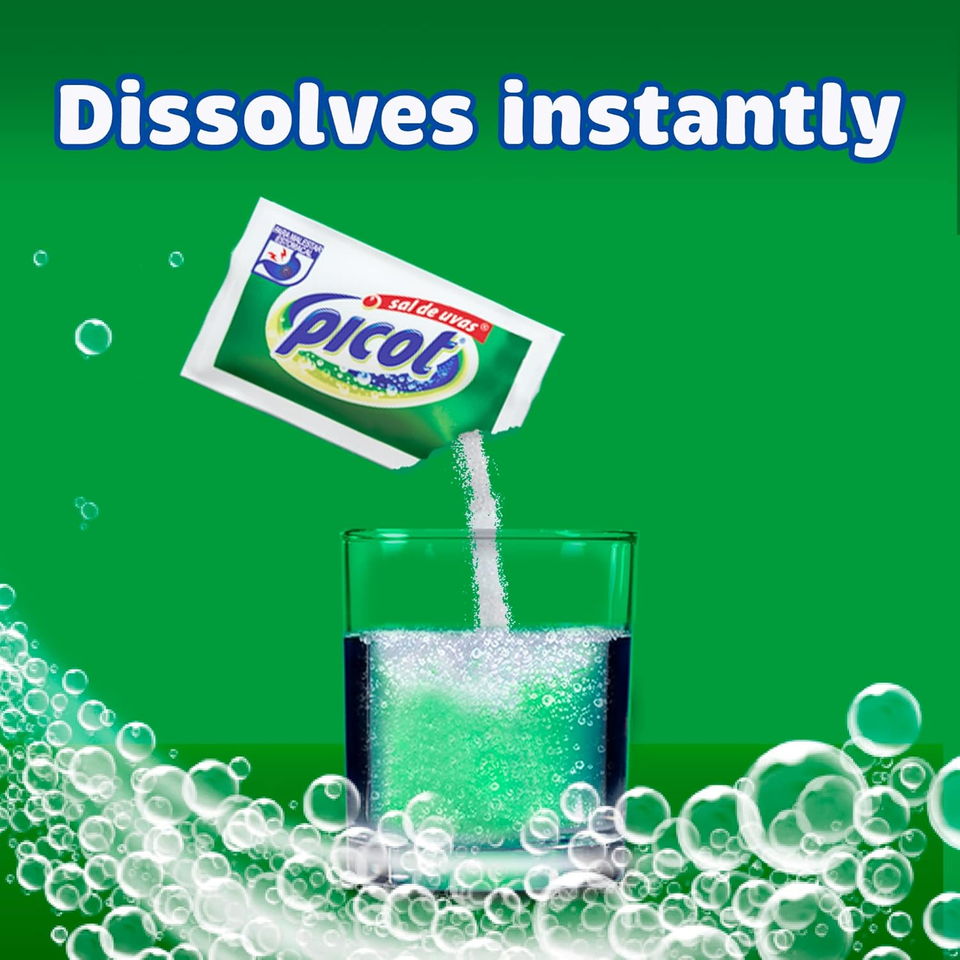 Sal De Uvas Picot, Effervescentl, Powder Solution, Antacid, 3-Pack of ...