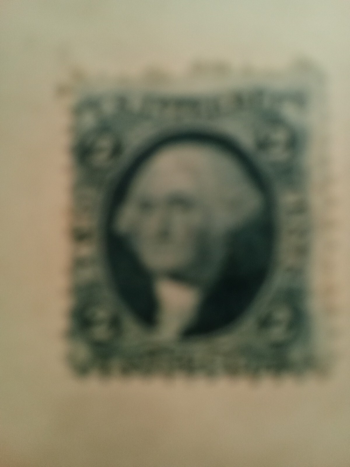 Vintage US 2 Cent George Washington 1 cent Stamp | Green ~Very Fine~ | eBay