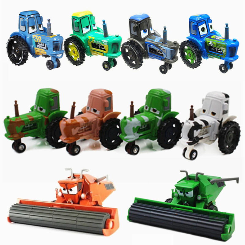 Disney Pixar Cars Frank Harvester Cow Tractor 1:55 Diecast Model Toys ...
