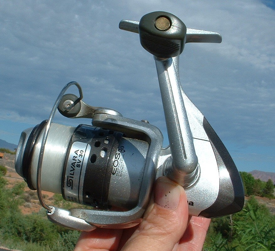 NICE Okuma Silvara SV30 Spinning Fishing Reel WORKS WELL! | eBay